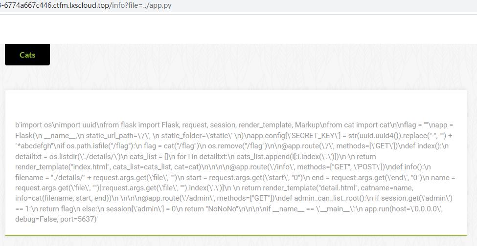 CTF中Python_Flask应用的一些解题方法总结 | Savant's Blog